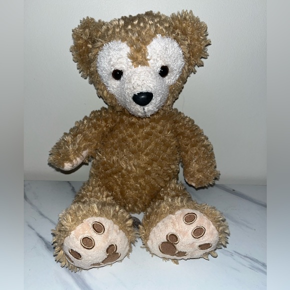 Disney | Toys | Walt Disney World Duffy Bear Plush Toy Brown White Face ...